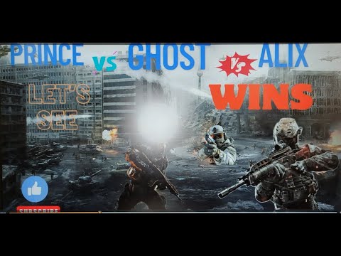 call of duty prince vs ghost vs alix khatro team uppp .... lets see who ...