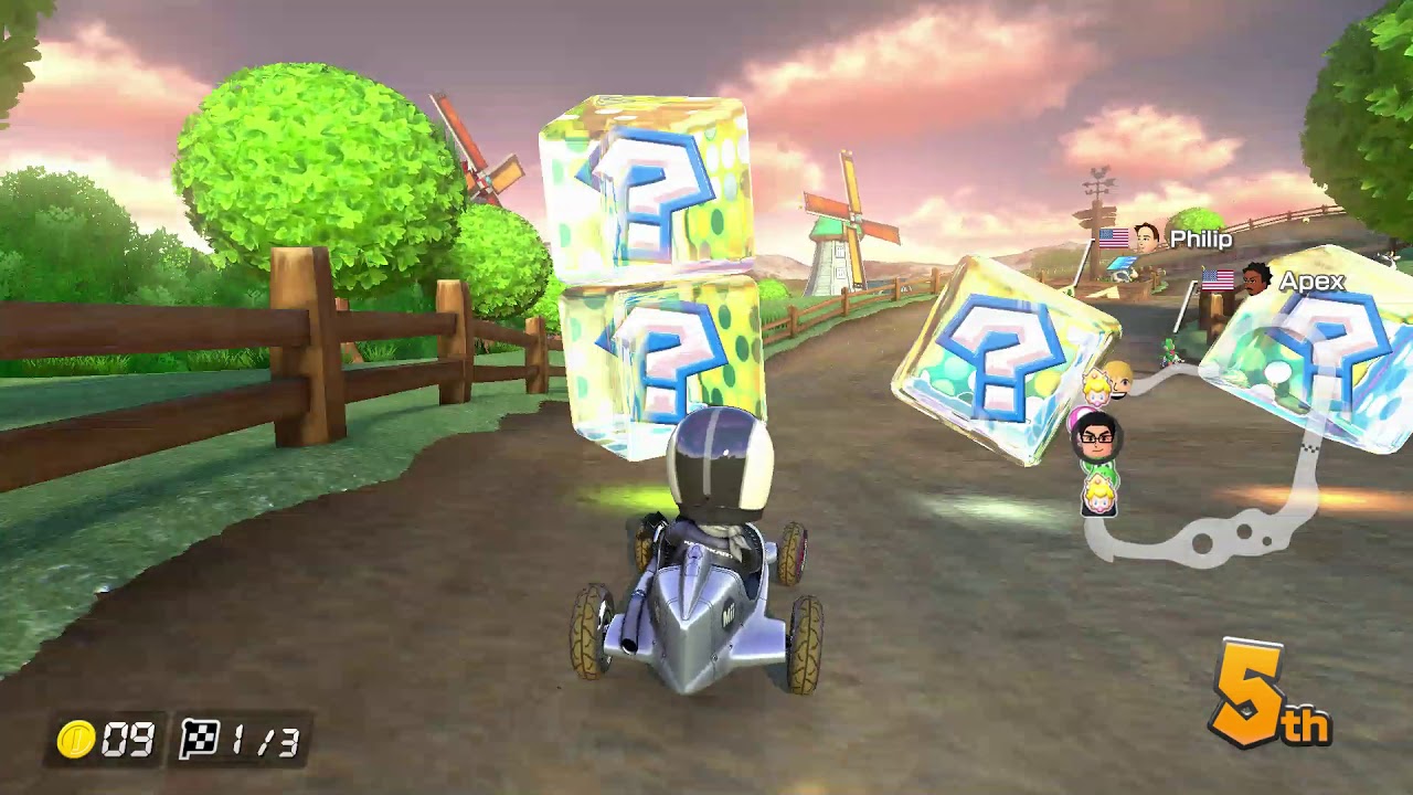 Mario Kart 8 Deluxe Online Match #321 - YouTube