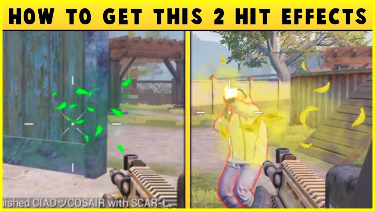 How To Change Blood Colour || New kill effect in bgmi | New kill effect ...