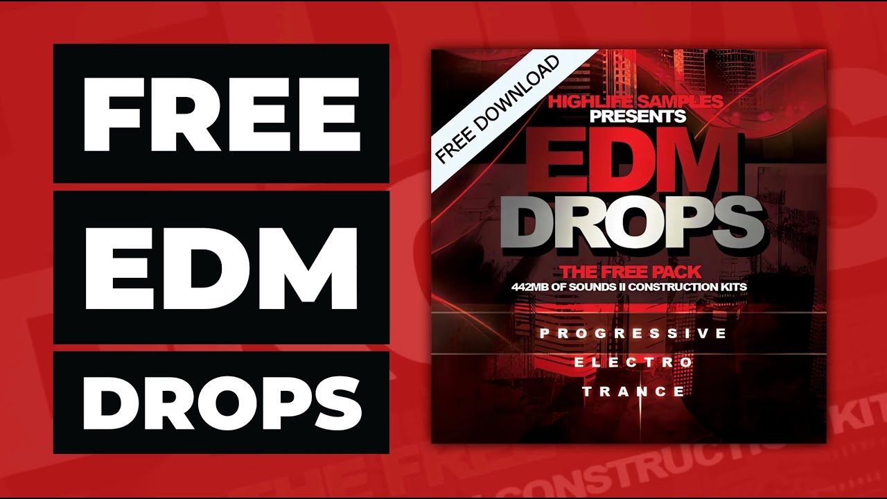 16 FREE EDM Samples [Royalty-Free] EDM Drops by Highlife Samples - YouTube