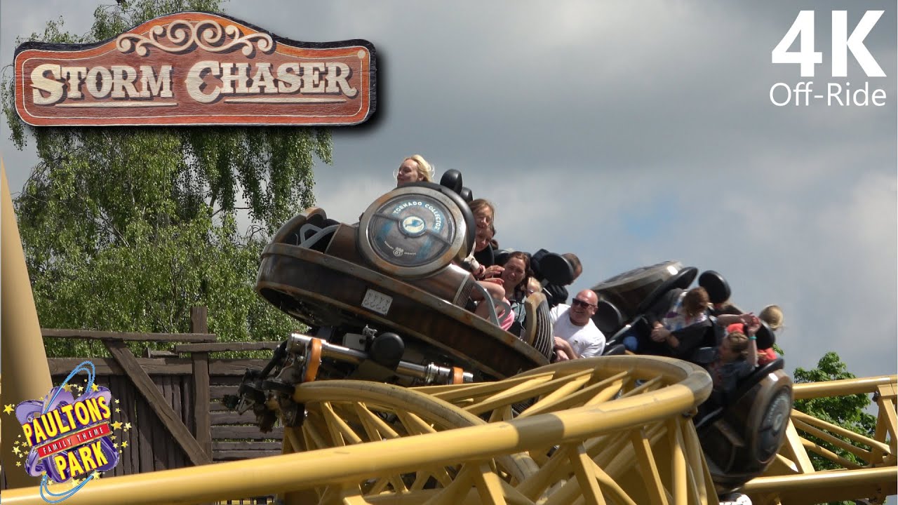 Storm Chaser - 4K Off-Ride - Paultons Park - Mack Rides Spinning ...