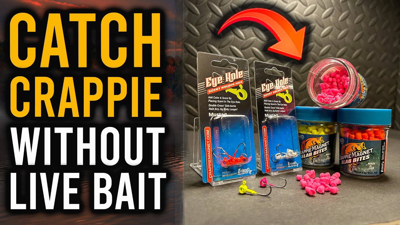 Awesome Crappie/Panfish Bait (Eye Hole Jig Head) - YouTube