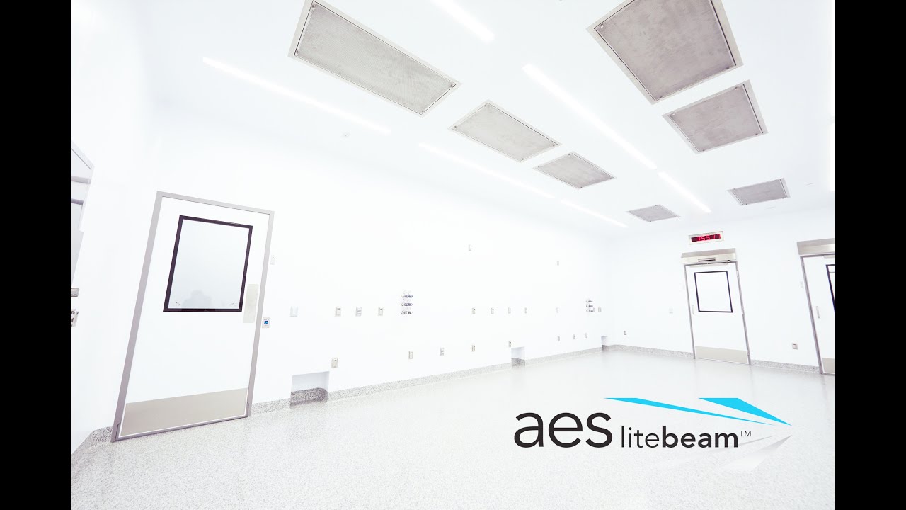 Litebeam LED Cleanroom Lighting - YouTube