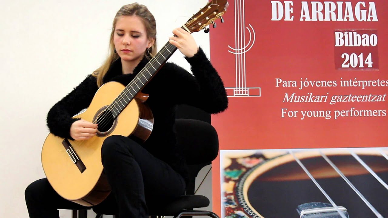 Mabel Millán Pasacalle (J. Rodrigo) Concurso Arriaga 2014.Bilbao - YouTube