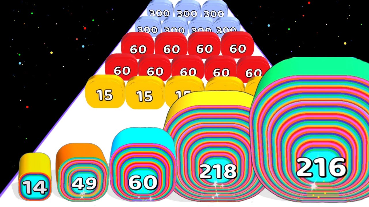 SMASH RUNNER NUMBER RUN GAME - (Level Up Number Count) Max Level Number ...