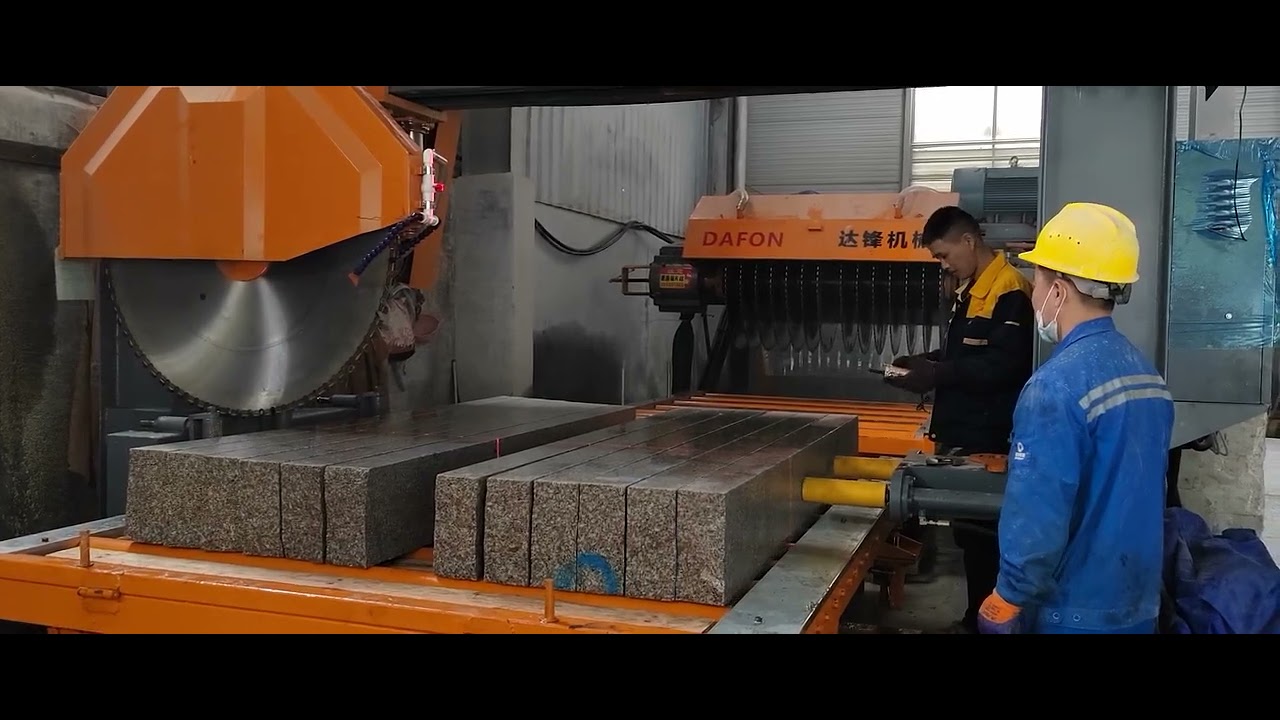 The Ultimate Solution for Curbstone Cutting - YouTube