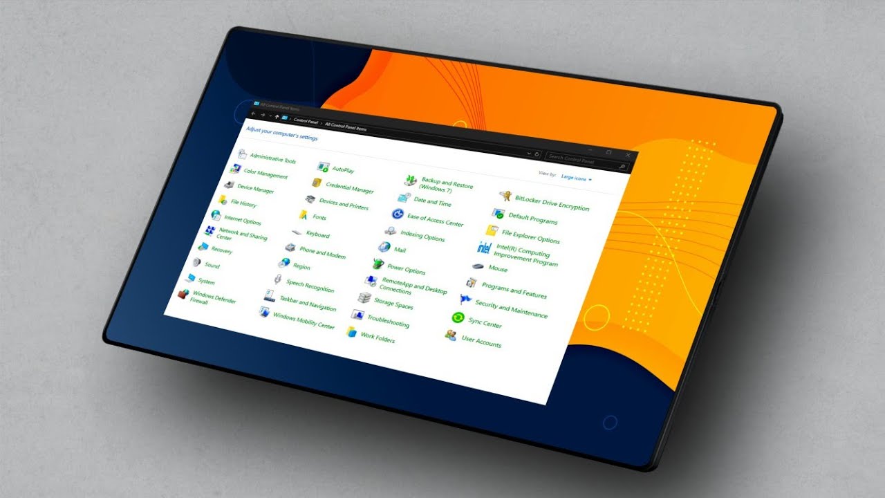 Jinsi Ya Kuipata Control Panel Kwenye Windows 10 & Windows 11 - YouTube