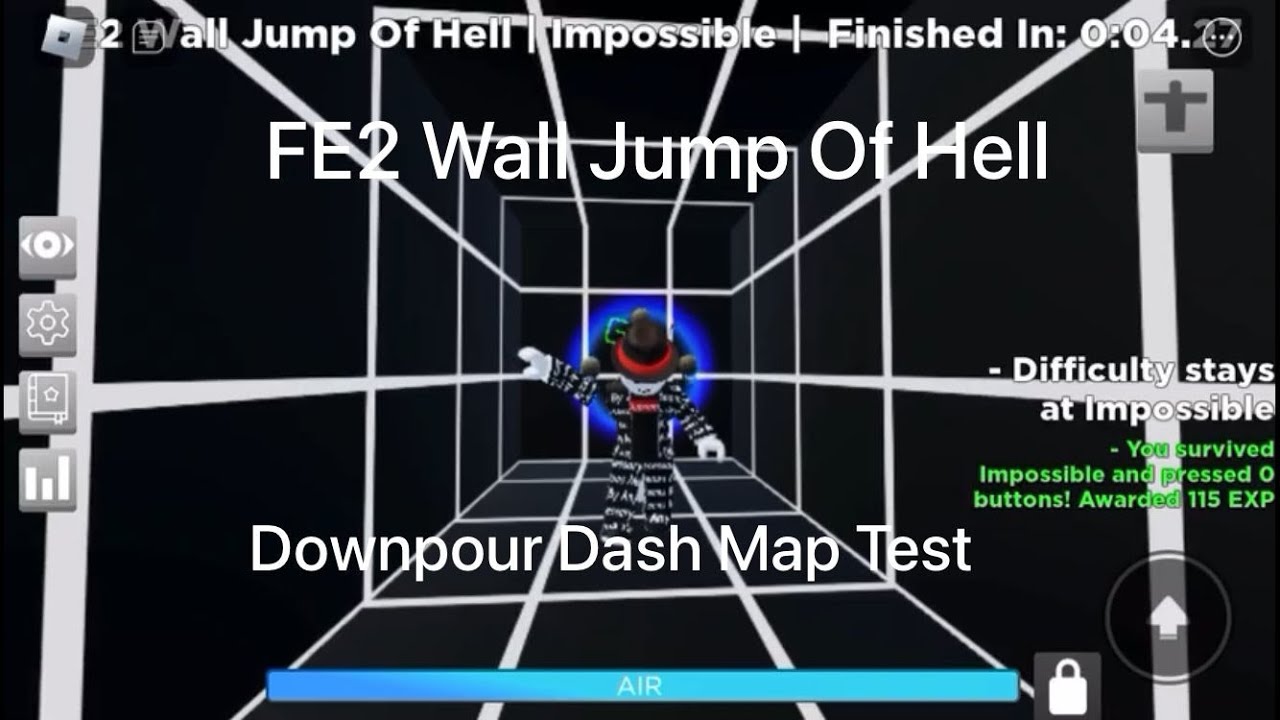 Downpour Dash Map Test | FE2 Wall Jump Of Hell - YouTube