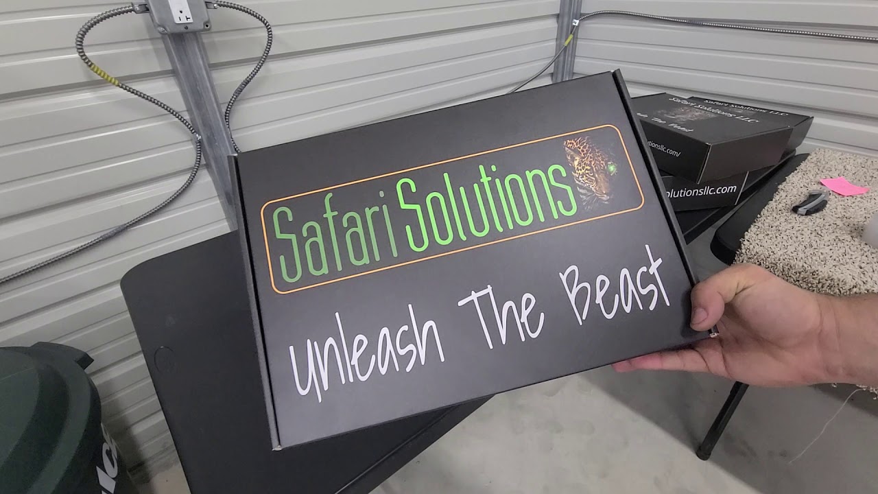 New Safari Solutions LLC boxes - YouTube
