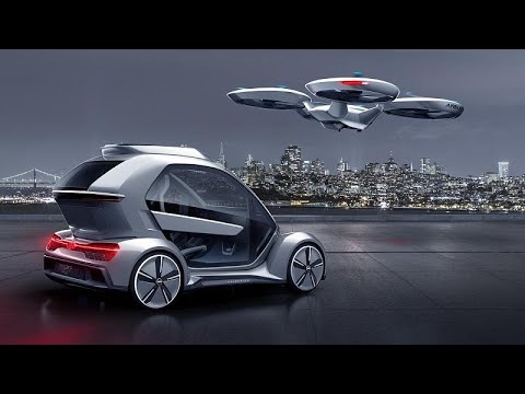 Video | Airbus ve Audi ortak drone araba projesini tanıttı