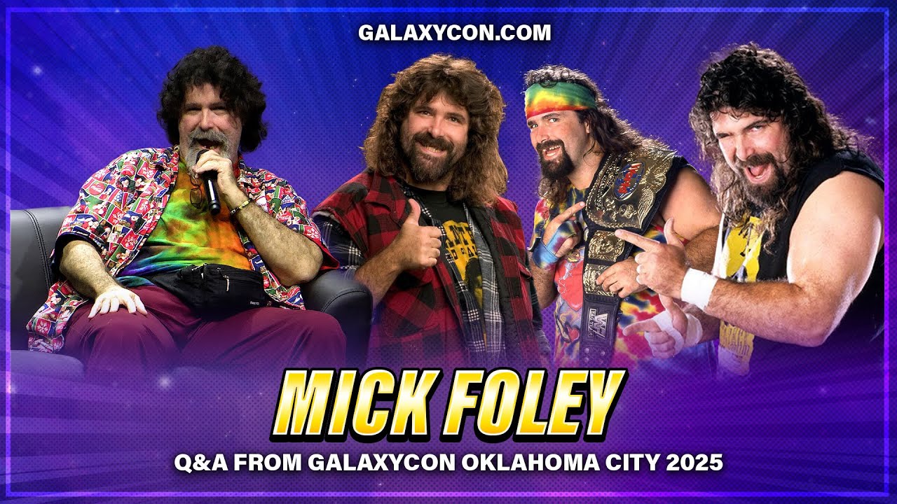 Mick Foley Q&A | GalaxyCon Oklahoma City 2025 - YouTube