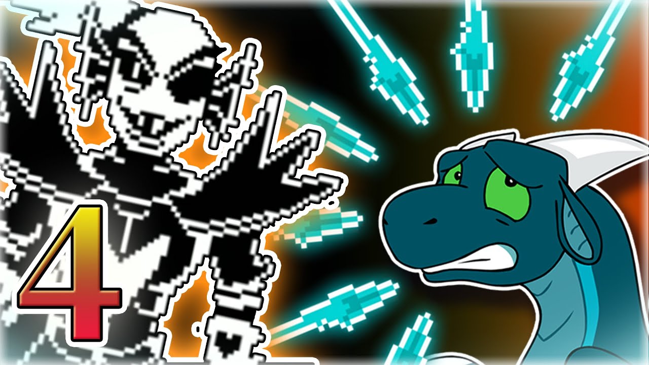 UNDYNE THE UNDYING | Undertale Red and Yellow NO MERCY Part 4 - YouTube