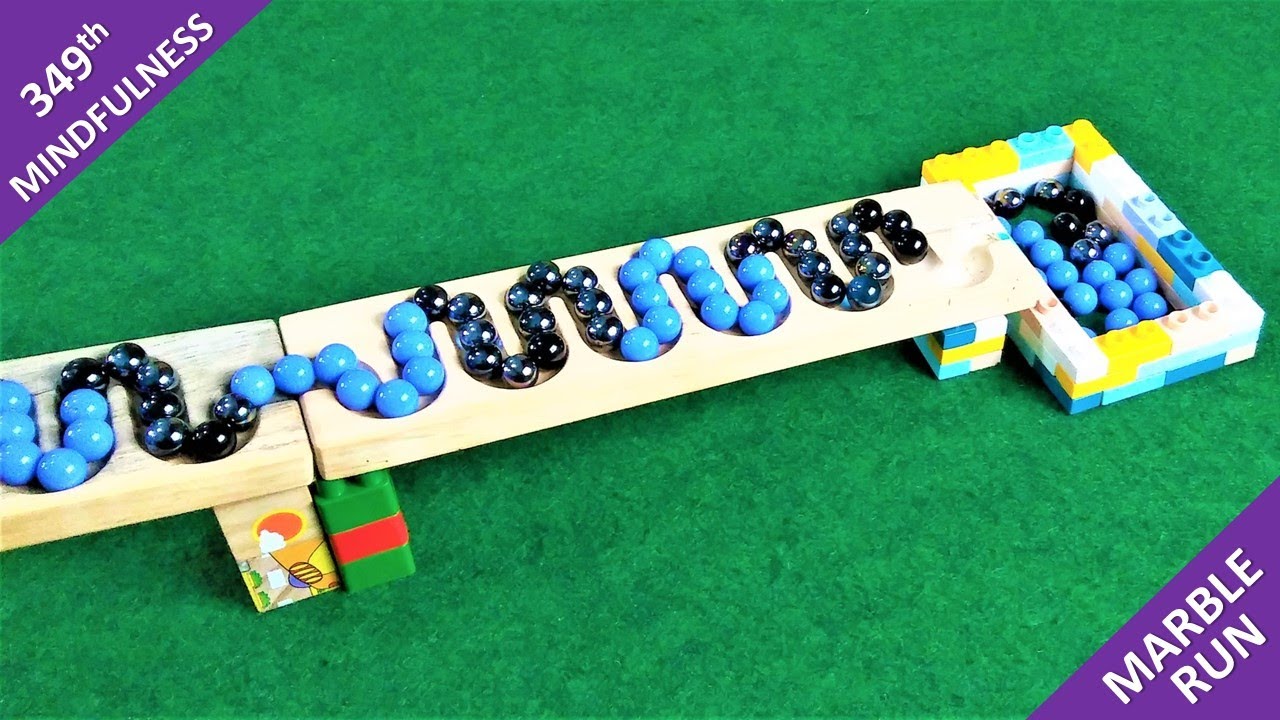 Mindfulness Marble Run Race (349) ☆ Enjoy, Relax, Happy, & Be Here Now ...