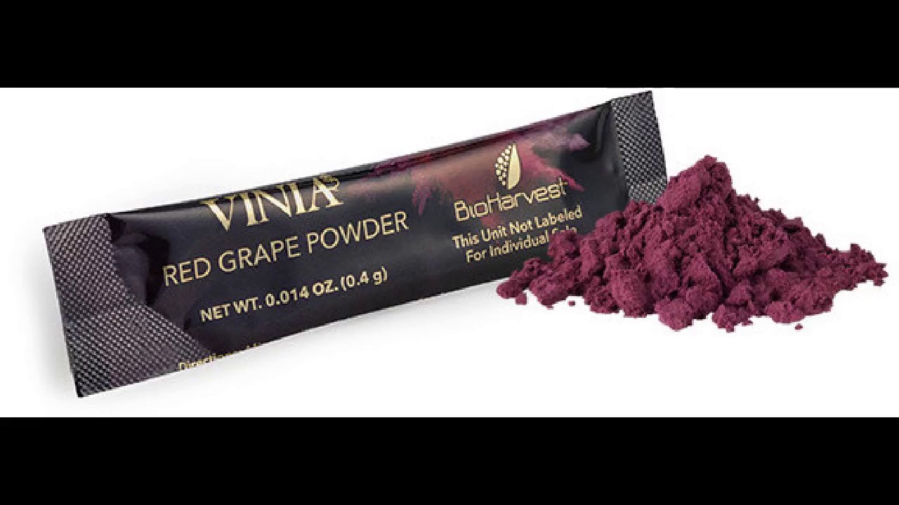 Vinia - Red Grape Power. A New Bio-SuperFood! - YouTube