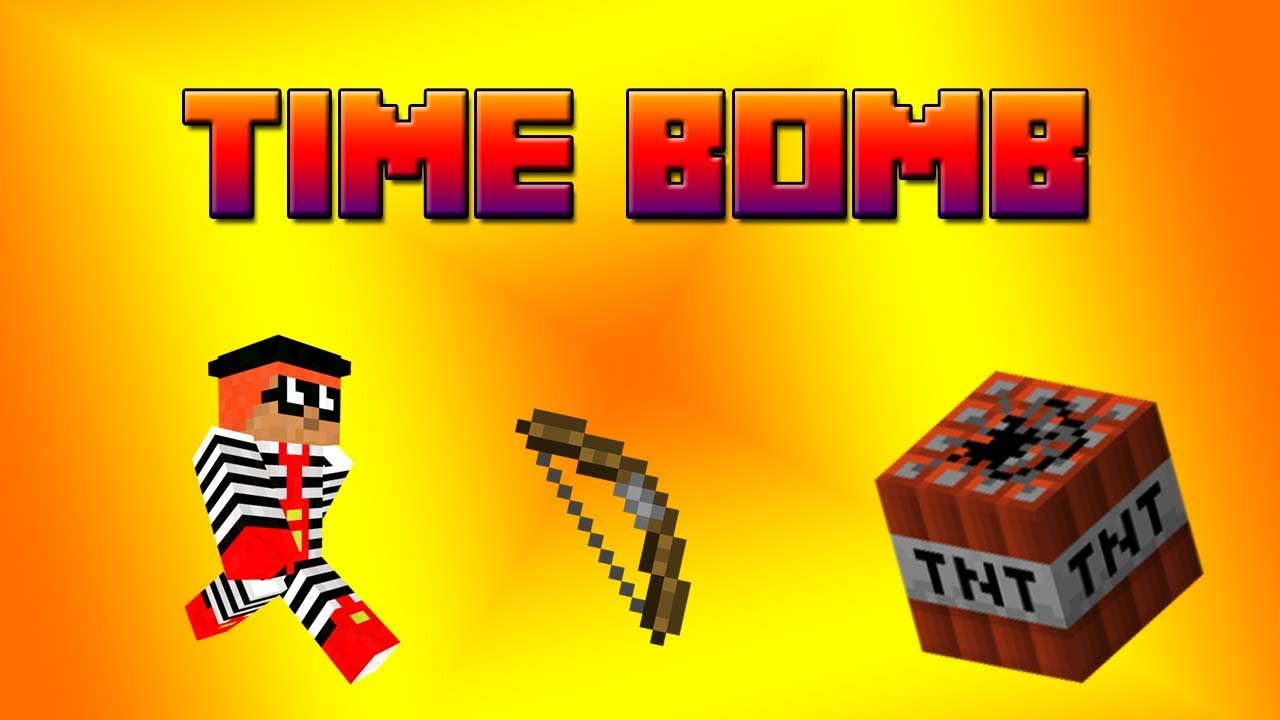 MINECRAFT: Time Bomb Mini Game! - YouTube