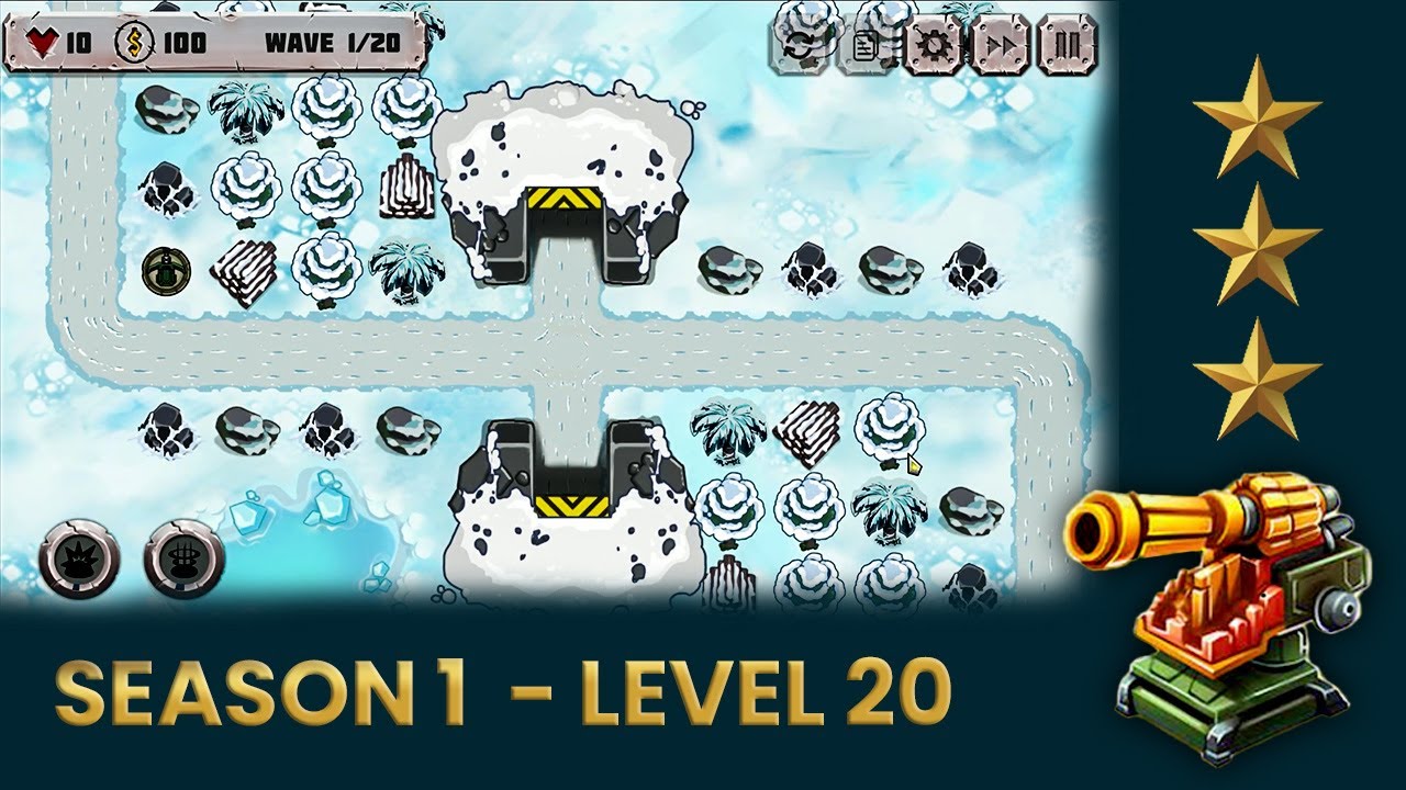 Battle Strategy: Tower Defense - Season 1 Level 20 Walkthrough - YouTube