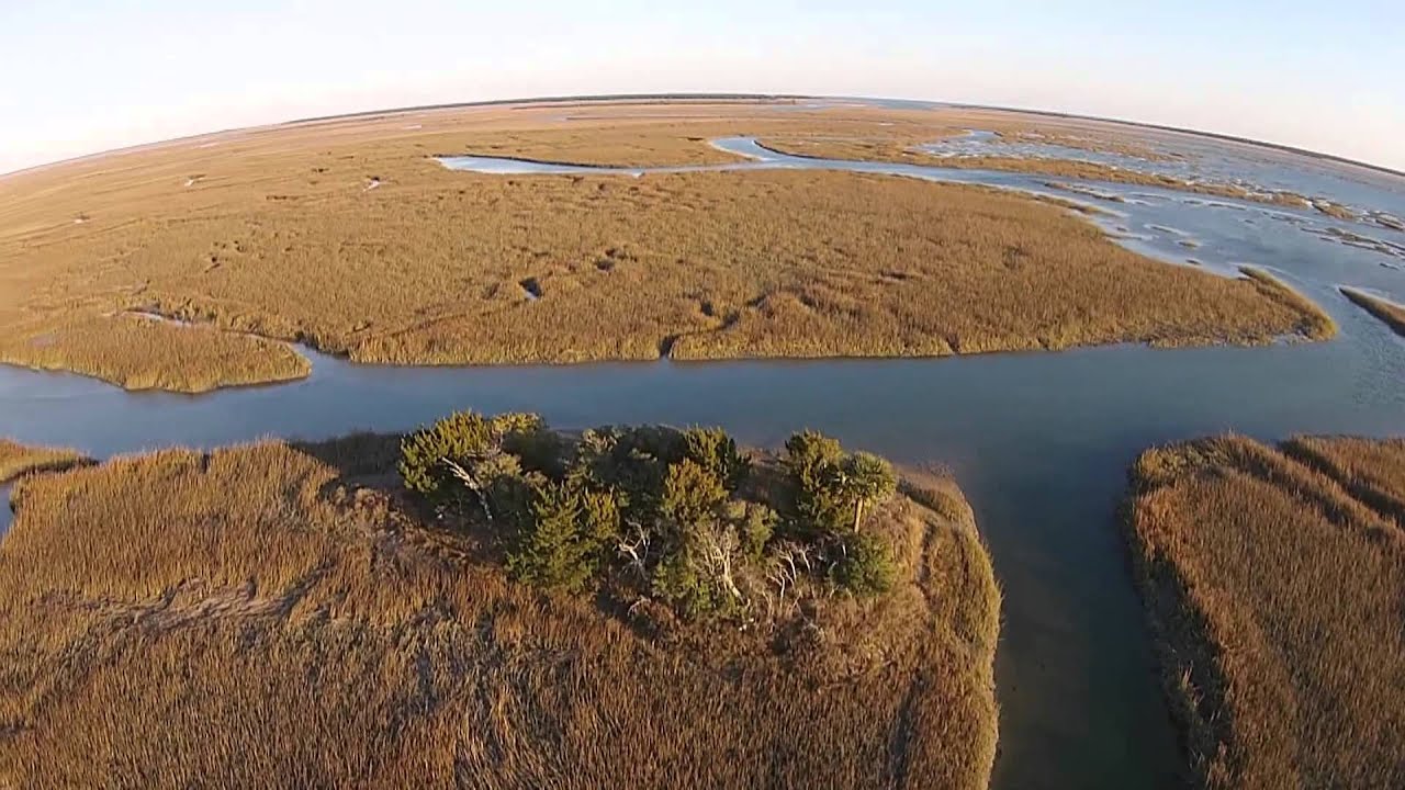 Copahee Sound, South Carolina Drone Video - YouTube