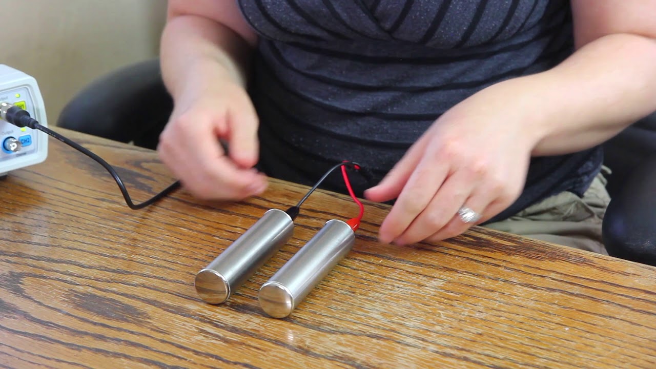 $199 Rife Machine with Stainless Steel Hand Cylinders & Cables - YouTube