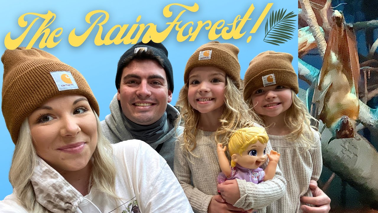 FAMILY FUN AT THE RAINFOREST ! | CLEVELAND, OH ZOO | Munn Family Fun ...