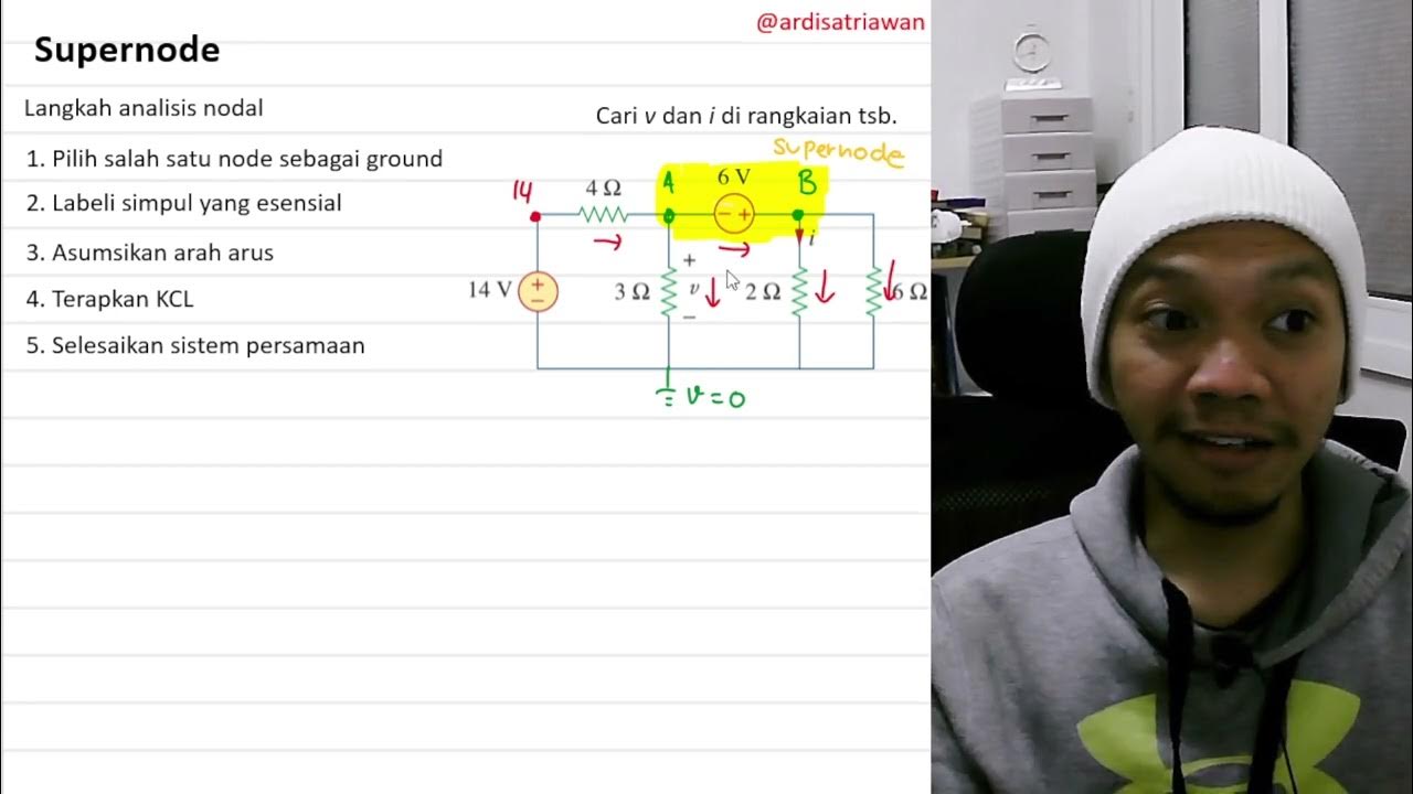 003 - Analisis Supernode - Pengantar Analisis Rangkaian - YouTube