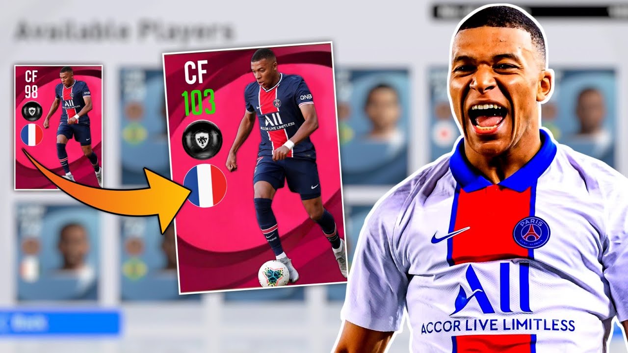 OMG !! 103 RATED MBAPPE ICONIC MOMENT CARD 🥵| PES 2021 MOBILE | - YouTube
