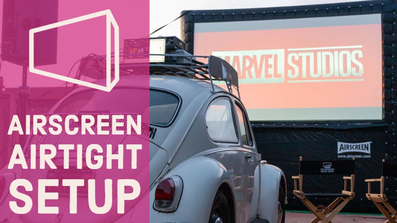 Setting up and using a AIRSCREEN airtight, the silent Inflatable ...