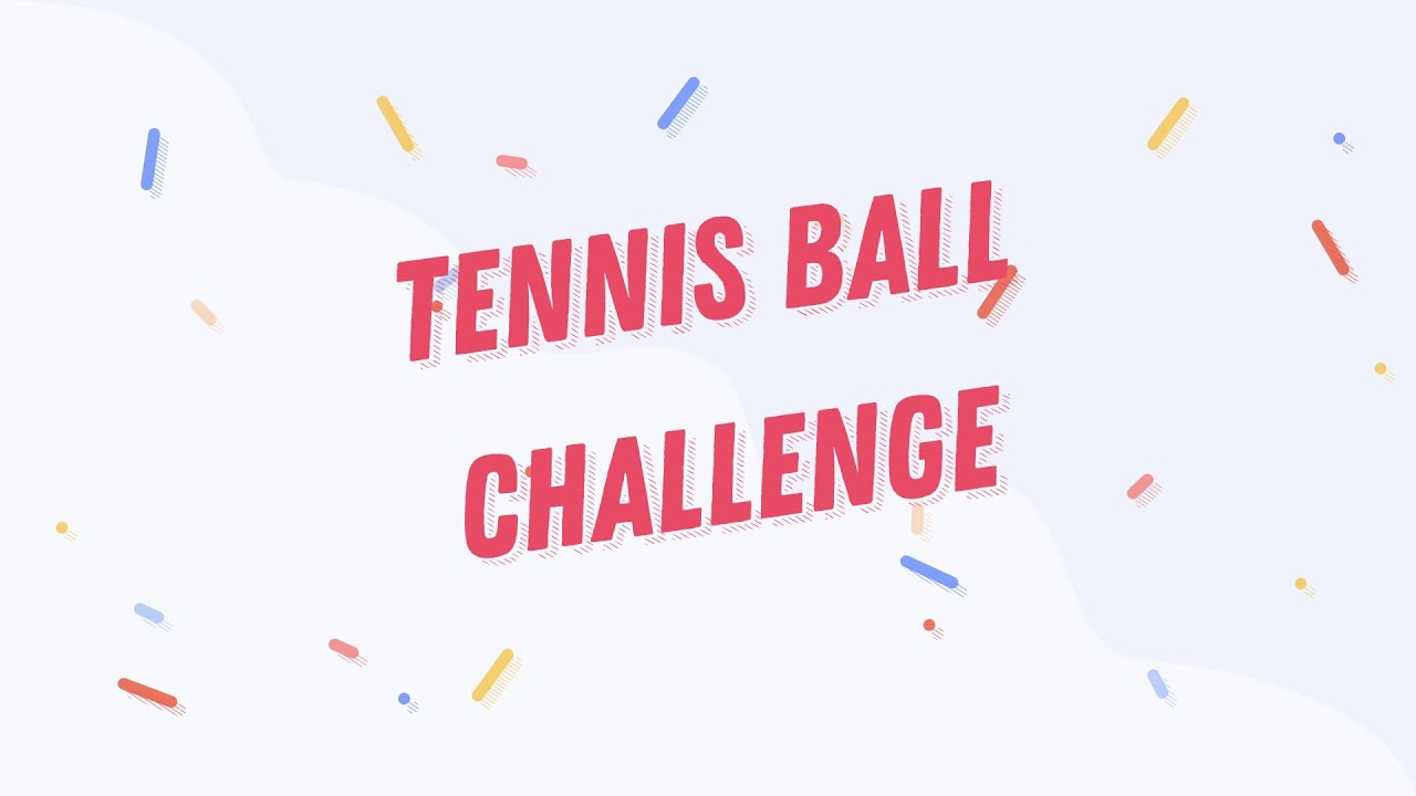 Tennis ball challenge - YouTube