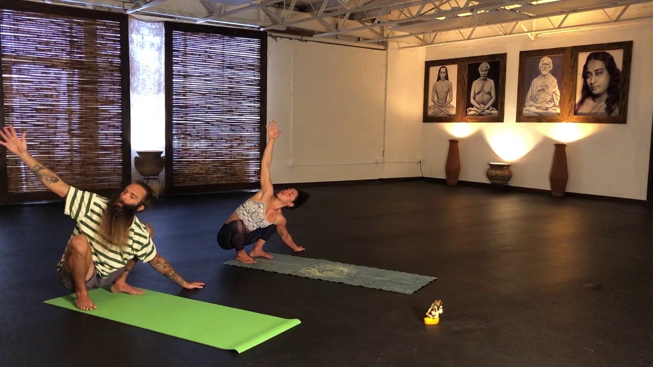 Anuttara Vinyasa Flow with Frankie & Amanada | Hot Yoga - YouTube
