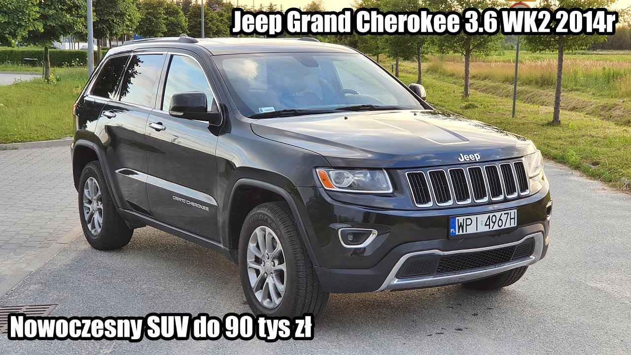 SUV na co dzień do 90 tys zł! Jeep Grand Cherokee WK2 2014r. 3.6 ...