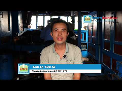 Máy giám sát tàu cá Bách Khoa: Đánh giá trực tiếp từ Thuyền trưởng La Tiến Sĩ (BĐ-96516-TS)