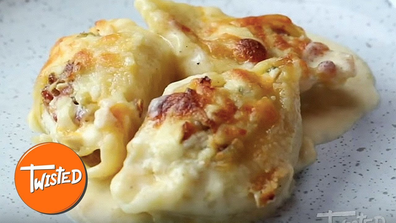 Homemade Chicken Jalapeño Popper Pasta Shells | Creamy Pasta Recipes ...