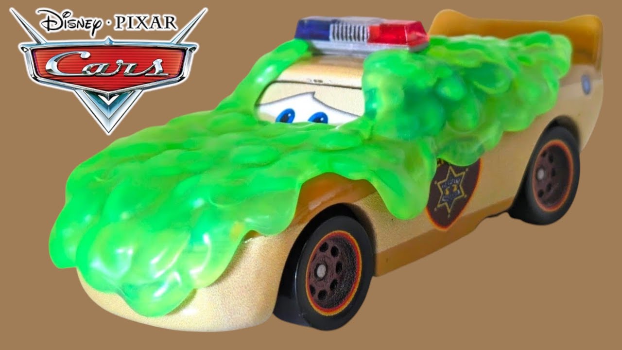 2024 Mattel Disney Pixar Cars Diecast Lightning McQueen Deputy Hazard ...