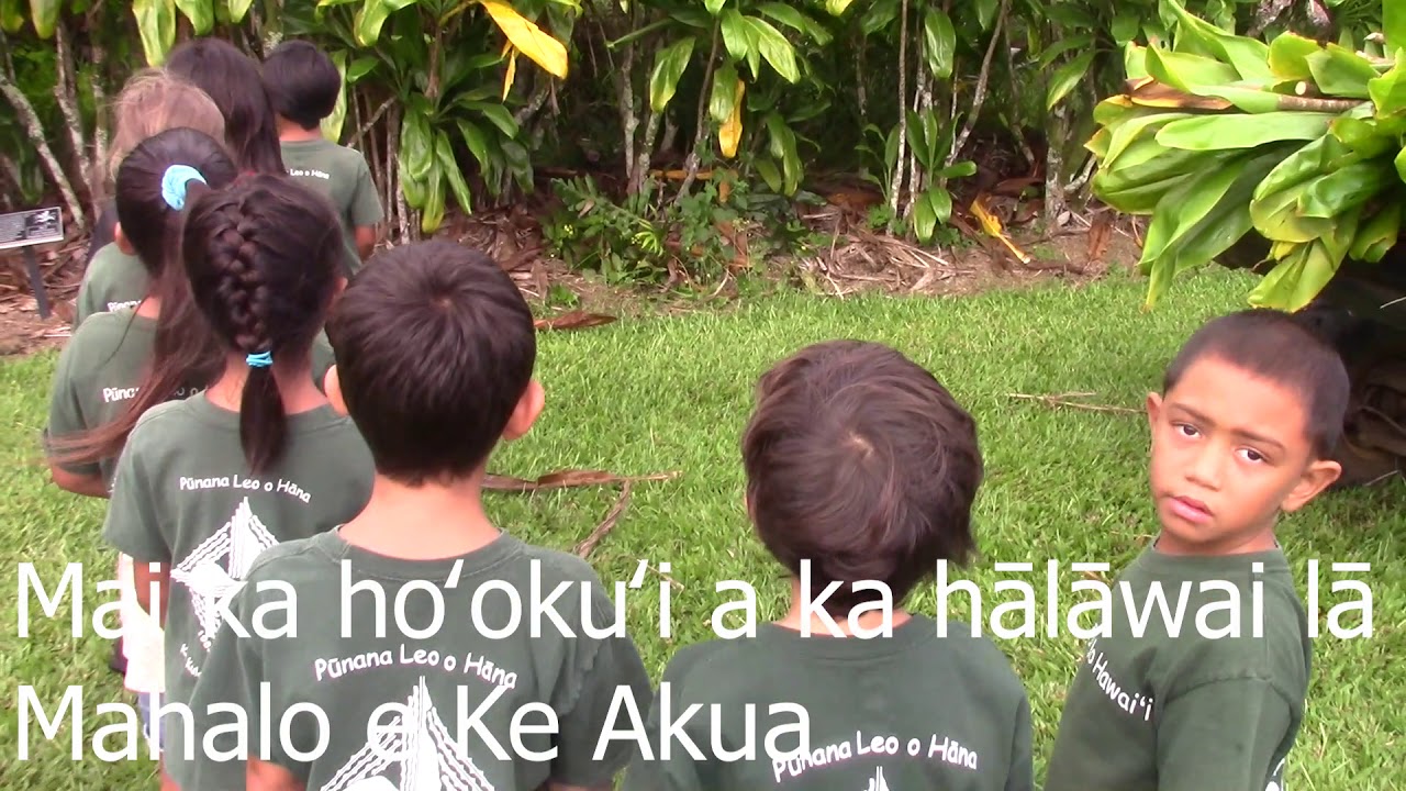 Oli Mahalo ʻŌlelo Hawaiʻi - YouTube