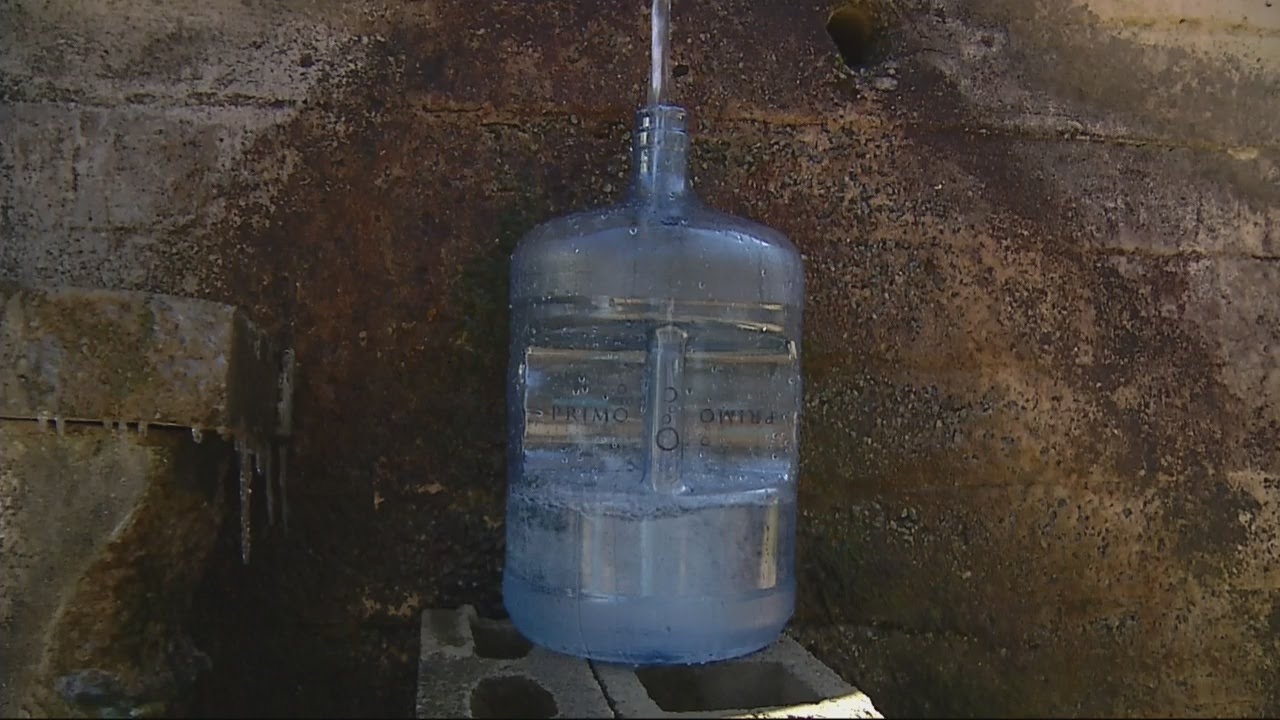 Flowing Wells Spring Proving Popular During Boil Water Advisory - YouTube