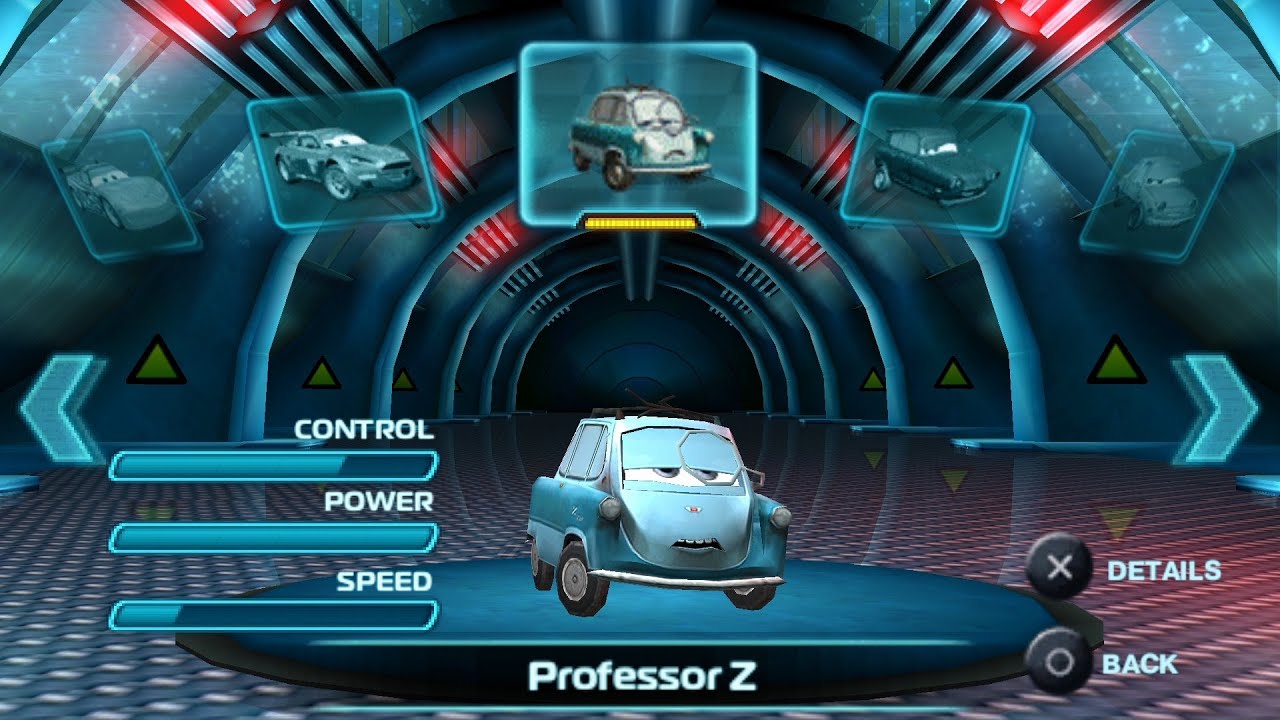 Cars 2 PSP - Professor Z Gameplay (PPSSPP) - YouTube