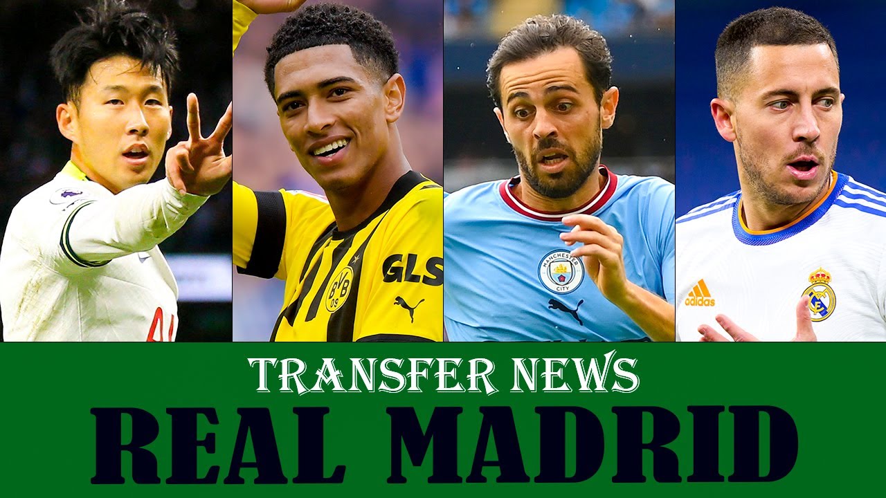 Real Madrid transfer news and Rumours:- Bellingham, Rodrygo, Mbappe And ...