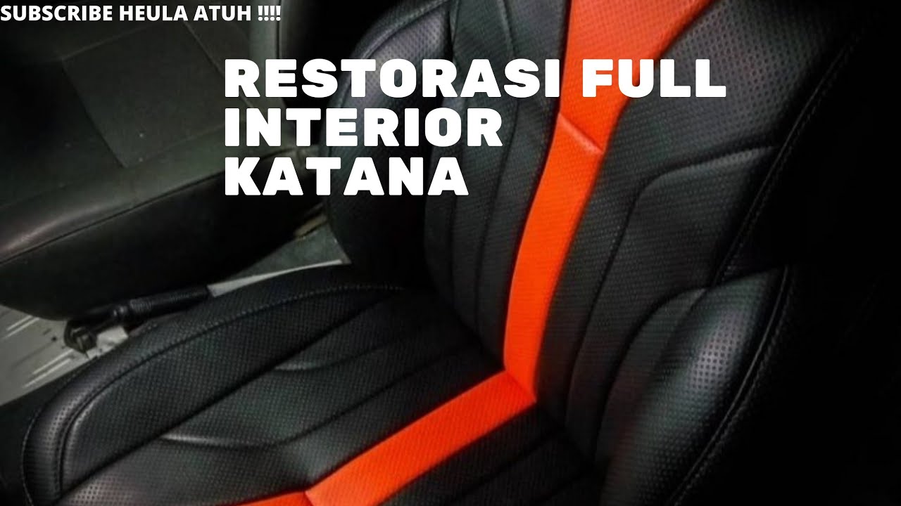 SUZUKI KATANA || MODIFIKASI FULL INTERIOR KATANA WITH MBTECH INDONESIA ...
