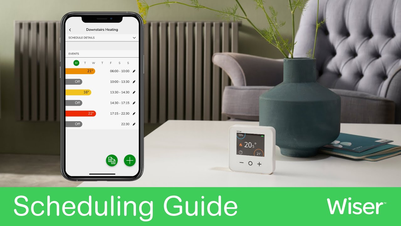 Wiser Home App Smart Heating Scheduling Guide Wiser YouTube