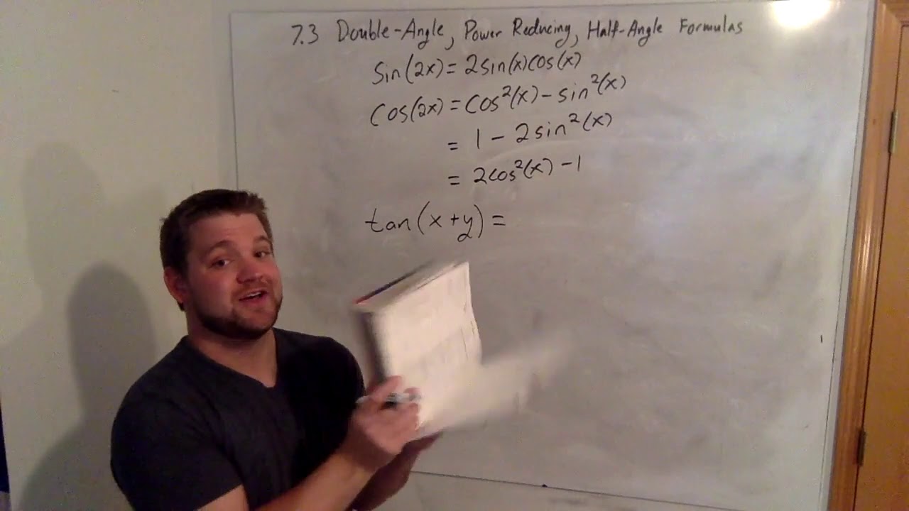 7 3 Double Angle Formulas - YouTube