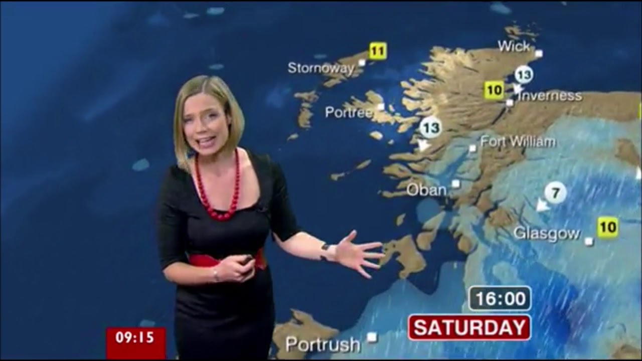 Sarah Keith-Lucas BBC Weather on Breakfast June 16th 2012 HD - YouTube