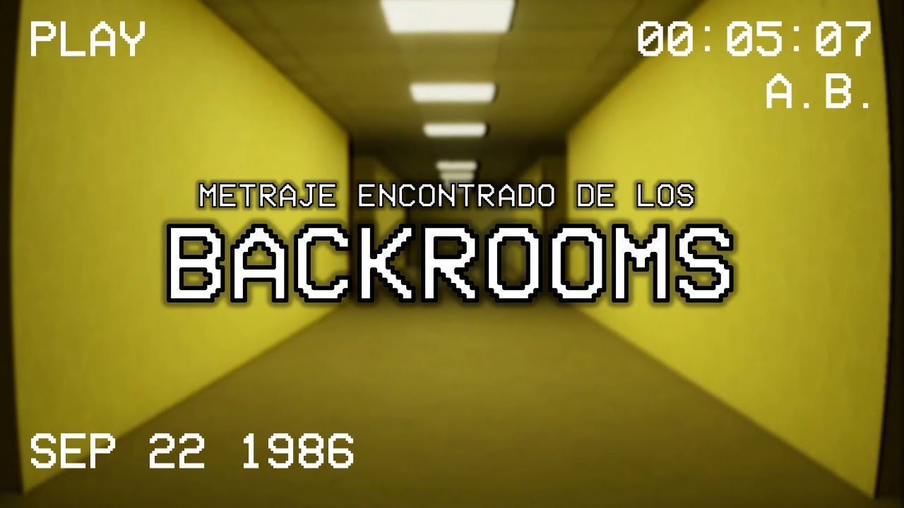 METRAJE ENCONTRADO DE LOS BACKROOMS | Alan Basics - YouTube