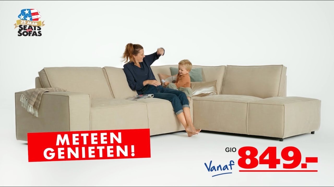 Gio Hoeksalon | Direct uit voorraad | Seats and Sofas - YouTube