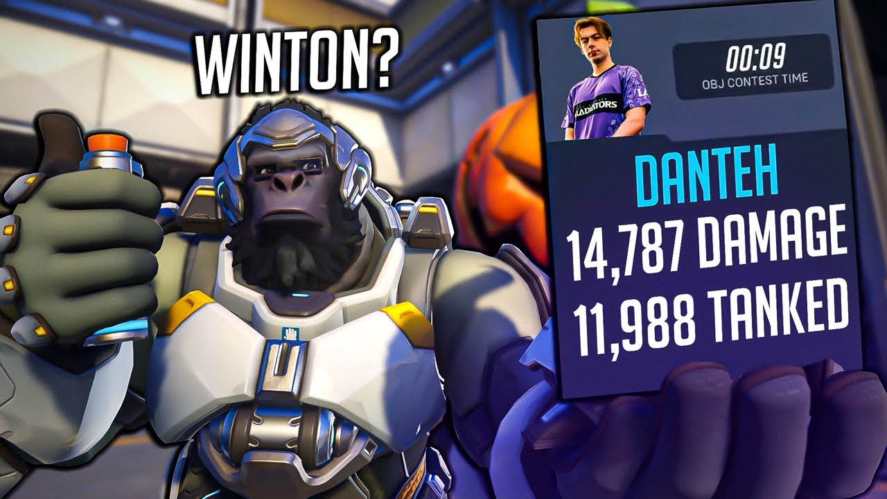 Danteh might be a Winston main after all... - YouTube