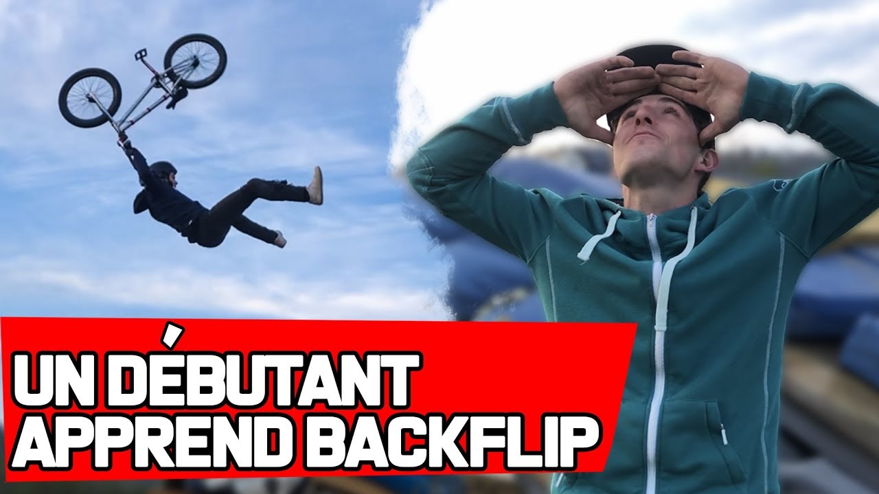 ON APPREND LE BACKFLIP À UN DÉBUTANT ! - YouTube