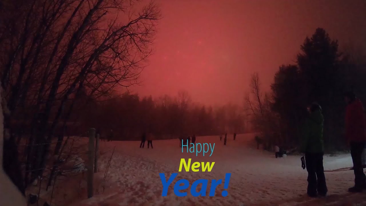 Happy New Year From Sunday River - YouTube