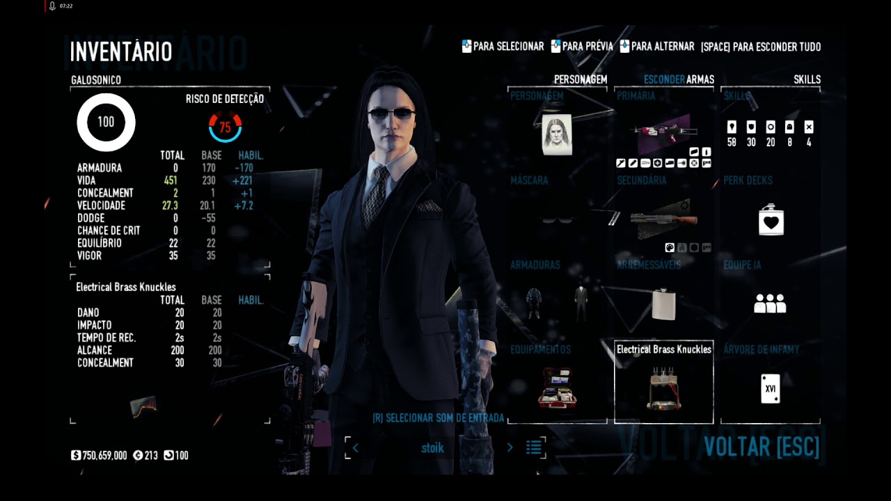 guia sobre o perk deck STOIC PAYDAY 2 - YouTube