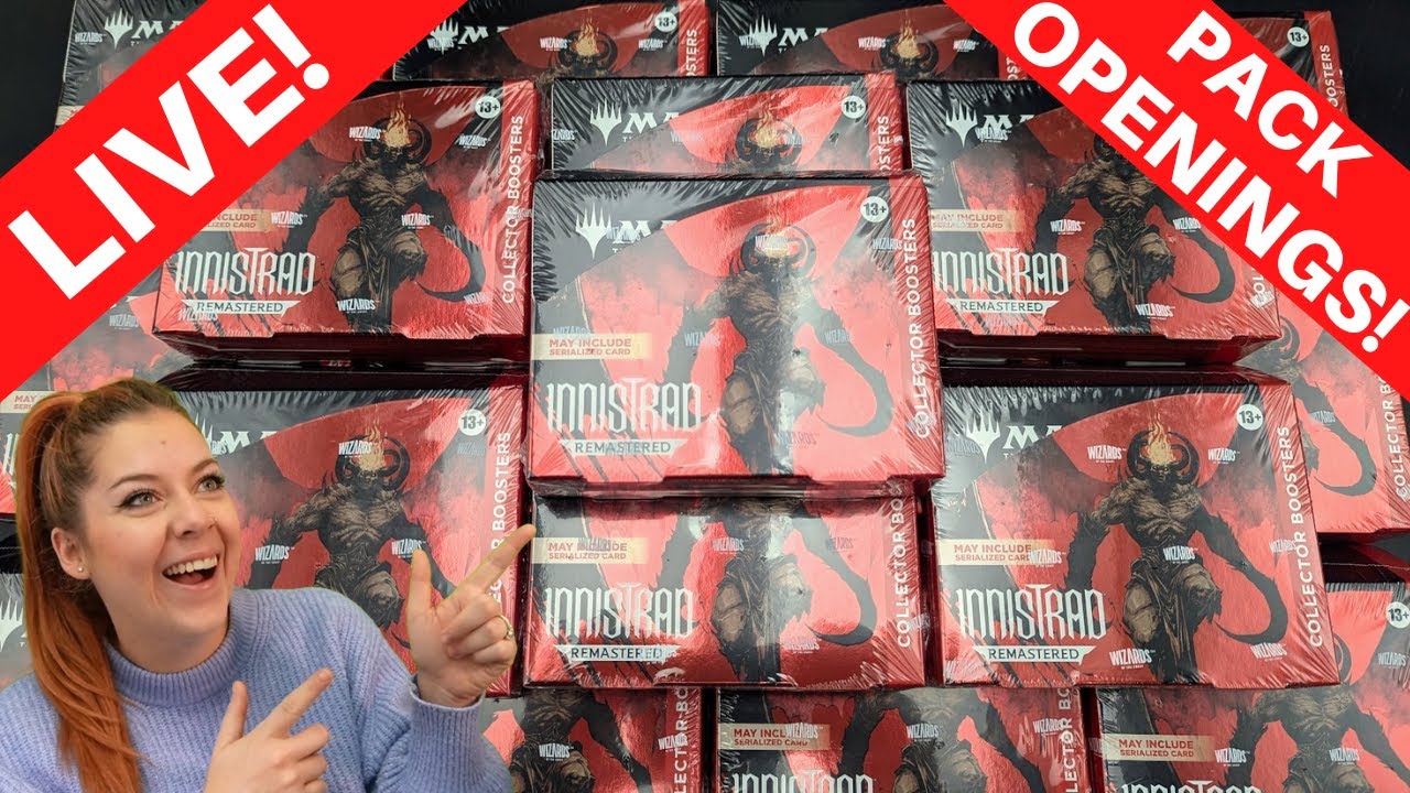 🔴LIVE! MTG Rip & Ship w/ Queen Honey! Wide Variety of Magic Booster ...