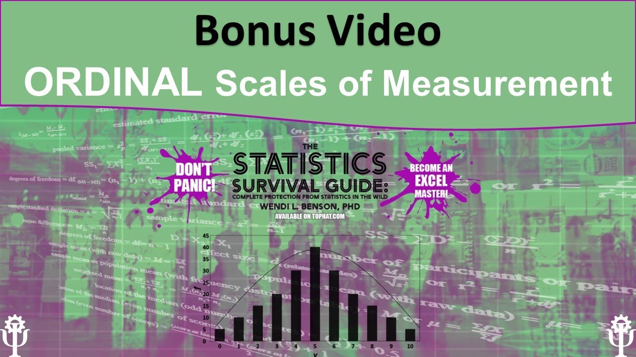Ordinal Scales of Measurement in Statistics - YouTube
