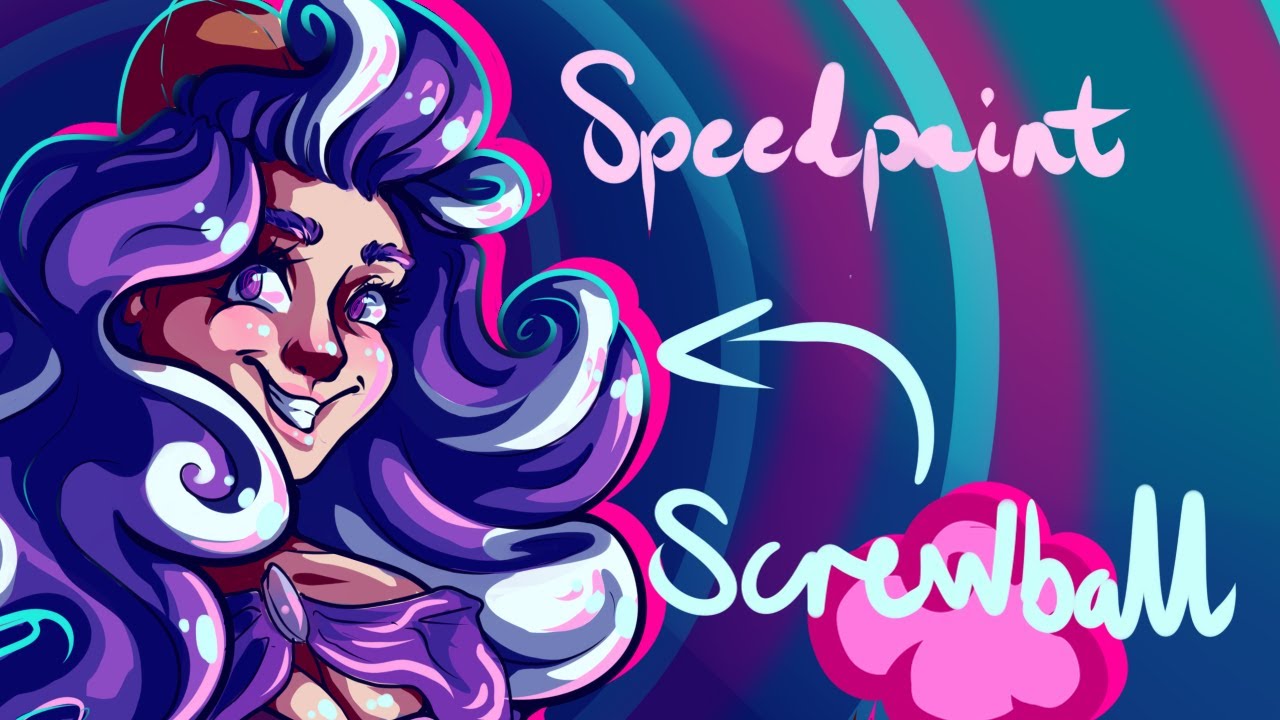 Screwball (MLP Human Redesign) Speedpaint - YouTube