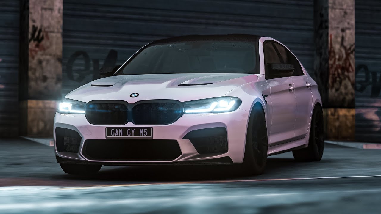 BMW M5 CS - in 2005: NFS Most Wanted Map (4K) - YouTube